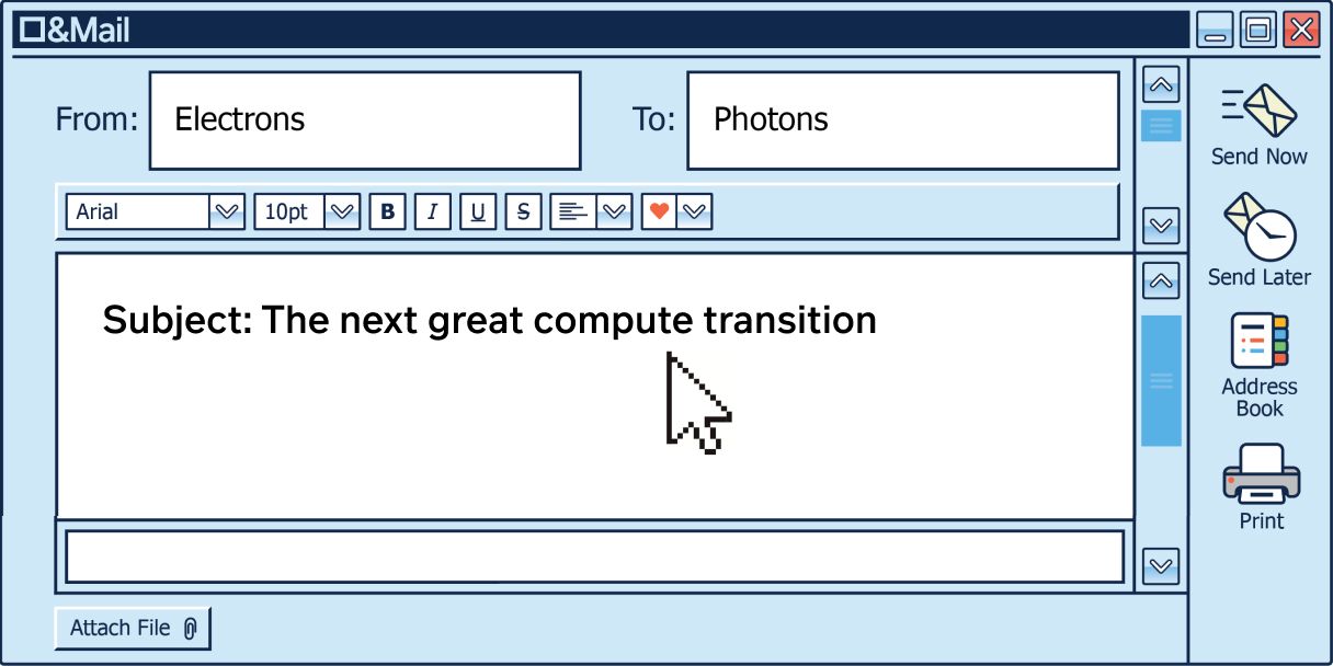 The next big computing shift: from electrons to photons | M&G Investments
